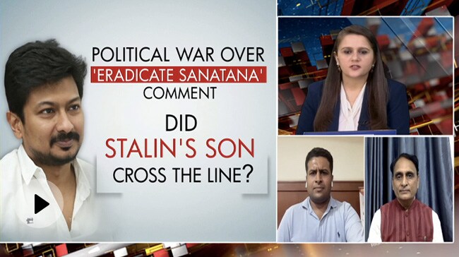 MK Stalin's Son's "Sanatana Dharma" Remark Sparks Row