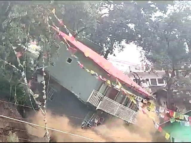 2-Storey House Collapses Due To Landslide In Uttarakhand