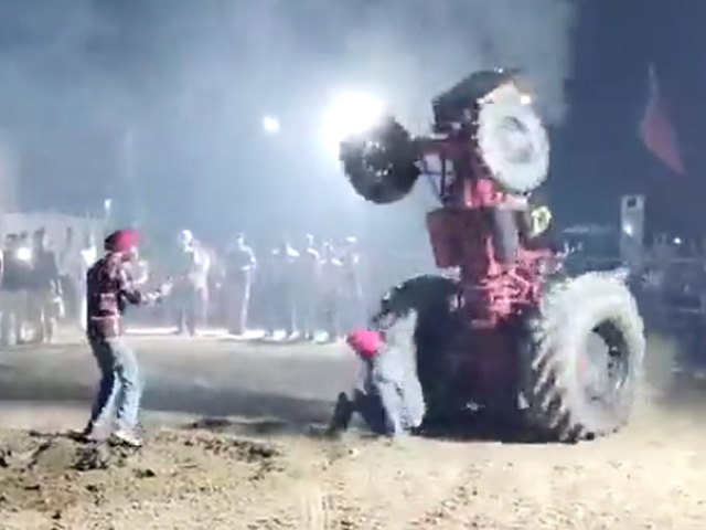 Man Crushed To Death While Performing Tractor Stunt In Punjab