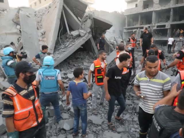 Palestinian Death Count From Israeli Attacks On Gaza Rises To 2,670