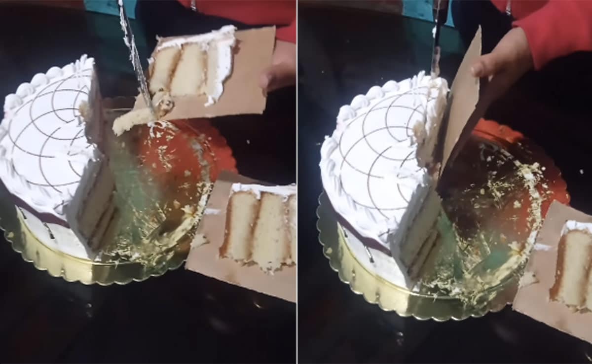 Viral Cake Cutting Video | Know All About Viral Cake Cutting Video at NDTV Food