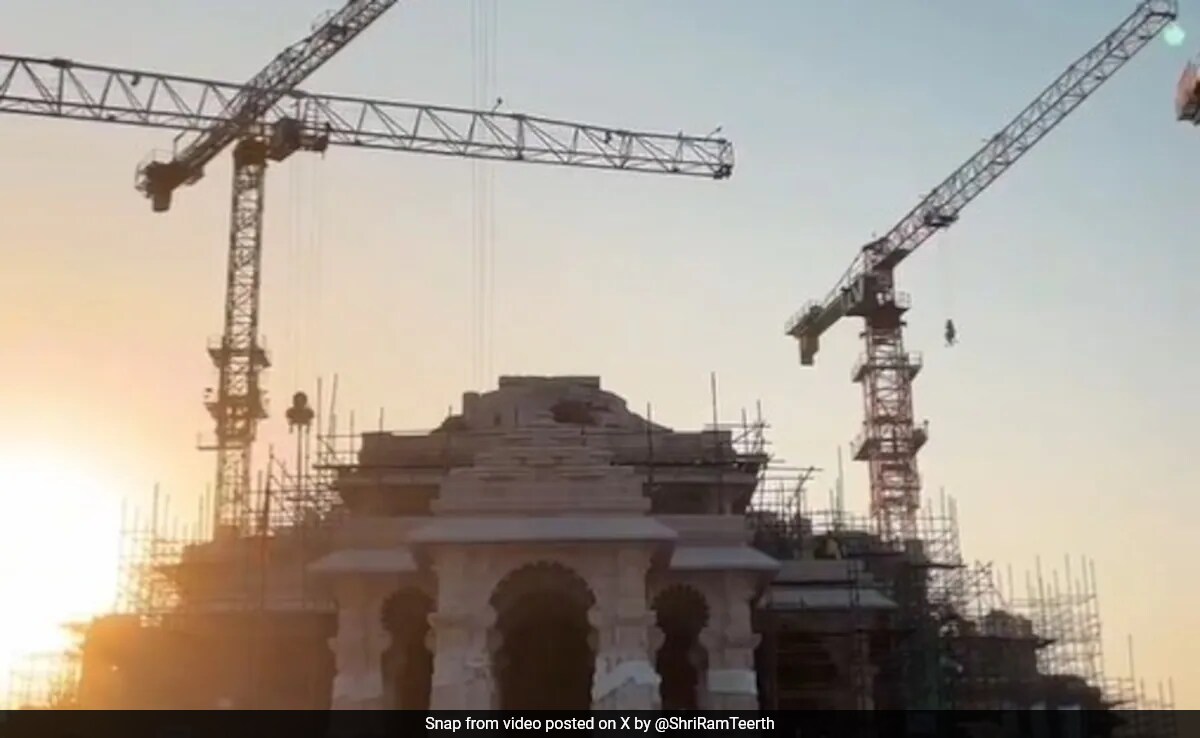Golden Door, Sanctum Sanctorum: Inside Video Of Ayodhya's Ram Temple