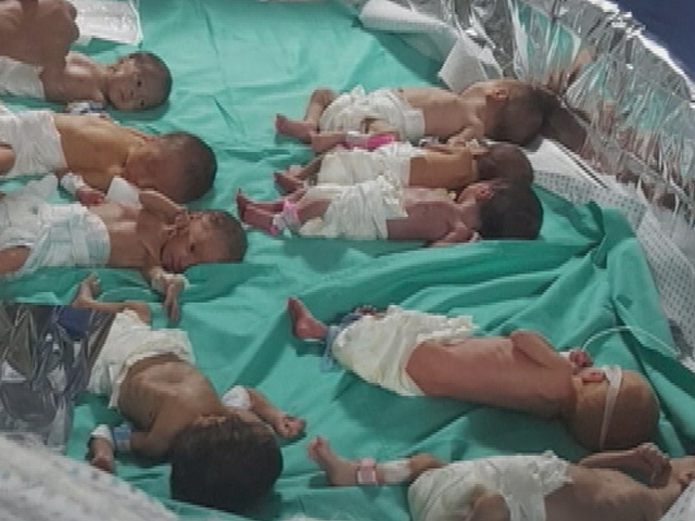 Gaza Babies Laid In Rows For Warmth; "I Had 39, Now 36 Left", Says Doctor