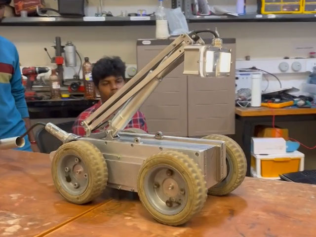 Robotic AI Solution For Water And Sewage Pipeline Leaks