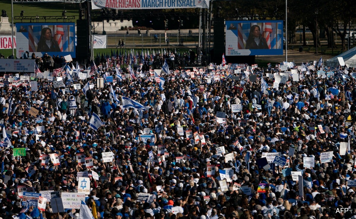 Tens Of Thousands Rally For Israel In Washington Tens Of Thousands Rally For Israel In Washington