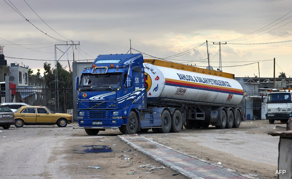 Israel Gaza War Allows Daily Delivery Of Two Fuel Tankers To Gaza