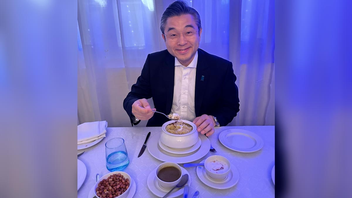 Lucknowi Biryani For Two Days In A Row Japanese Ambassador Hiroshi