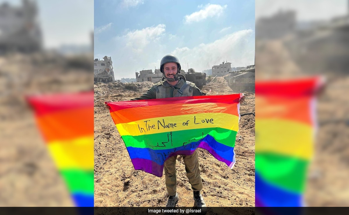 Israeli Soldiers Raise Pride Flag In Gaza, Reignite "Pinkwashing" Debate