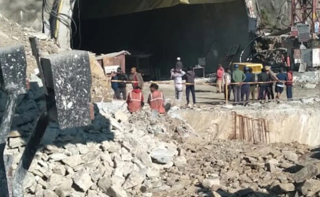 Uttarakhand Tunnel Collapse: Under-Construction Tunnel Collapses In Uttarakhand, 36 Workers ...