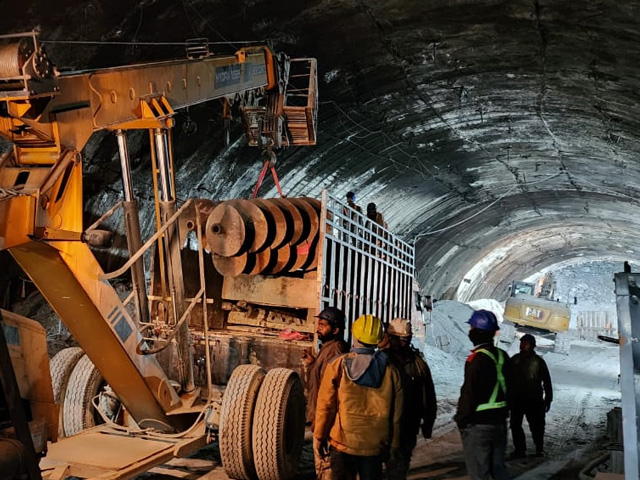 At Uttarakhand Tunnel, Rescue Op Enters Day 3, New Machine Drill In Action
