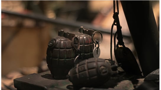 m26 grenade explosion