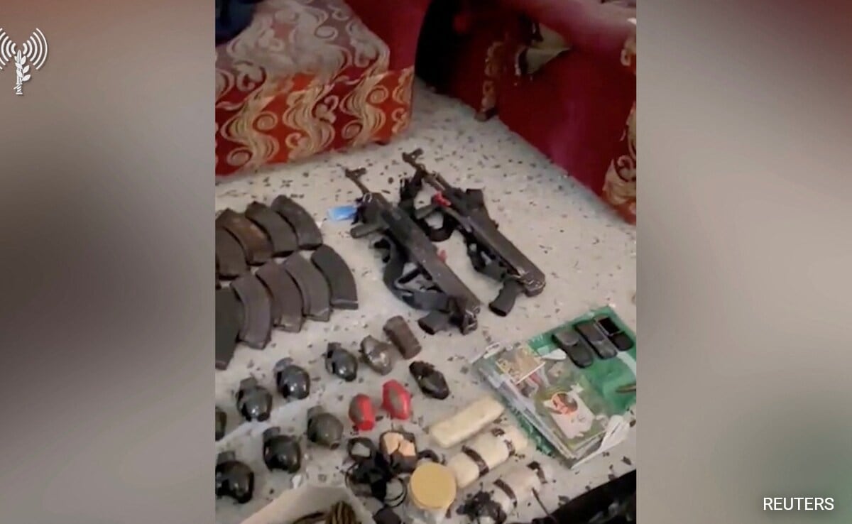 Gazan Hospital Damaged In Israel Raid, Army Says Weapons Seized