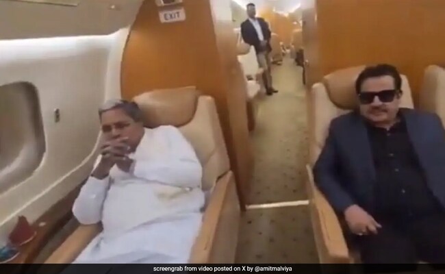 BJP Jabs Siddaramaiah Over Private Jet, Congress Asks About PM Narendra ...