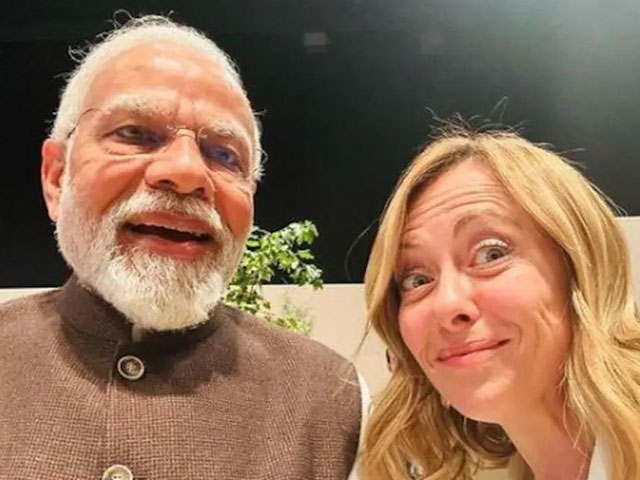 The '#Melodi' Moment: Italy PM Giorgia Meloni Shares Selfie With PM Modi