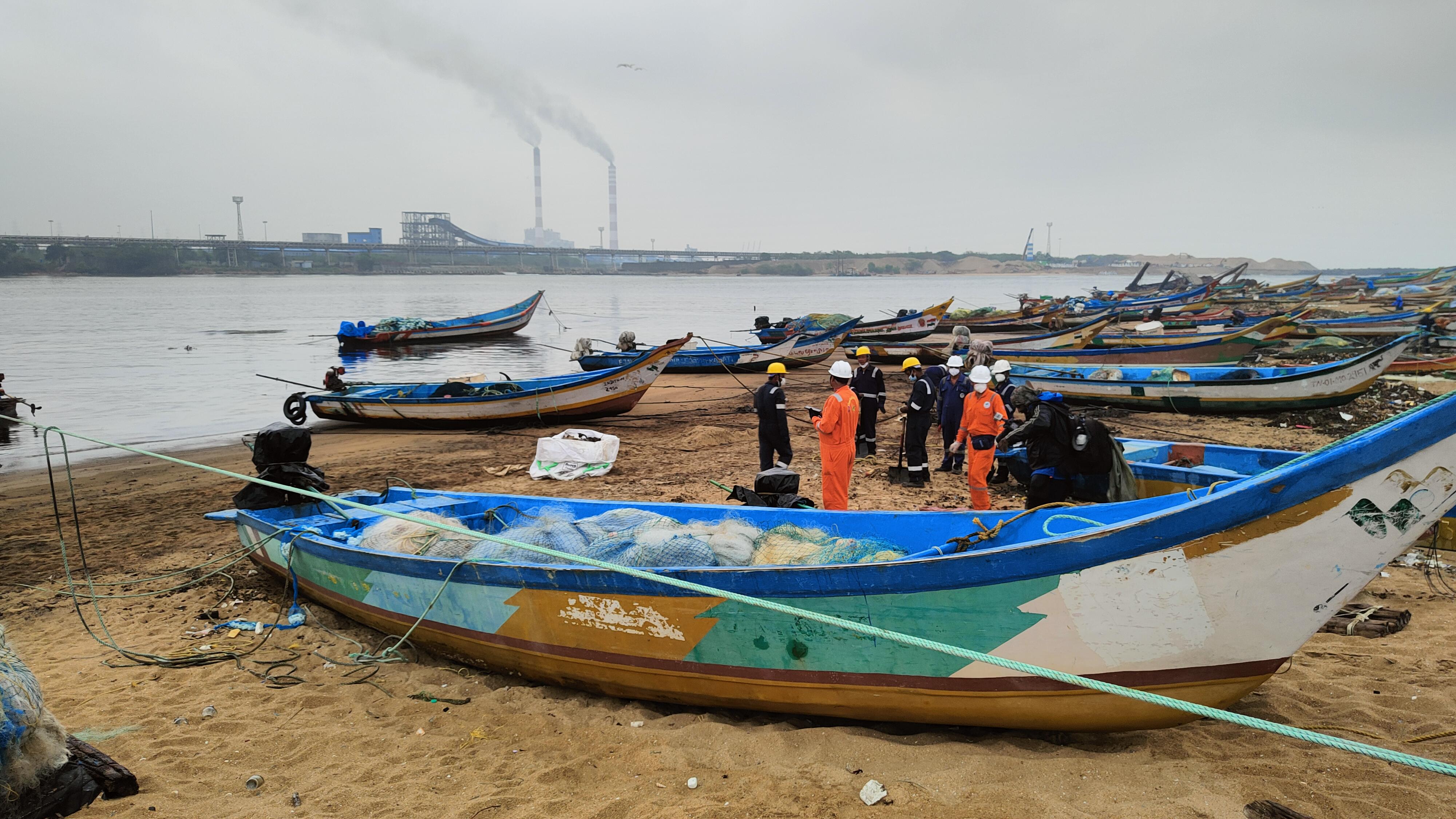 First Phase Of Chennai Oil Spill Cleanup To Be Over In 4 5 Days Minister first-phase-of-chennai-oil-spill-cleanup-to-be-over-in-4-5-days-minister