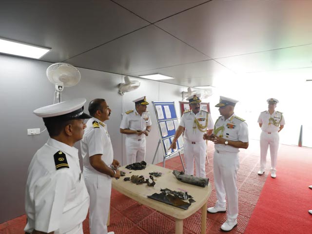 Explosives "Detonated Fully": Navy Finds Debris Of Drone That Hit Ship