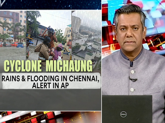 Cyclone Michuang Triggers Heavy Rain In Tamil Nadu