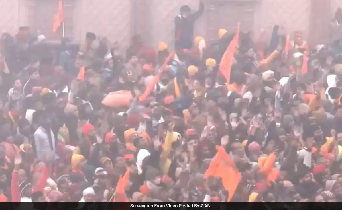 Thousands Of Devotees At Ayodhya Ram Temple, Day After PM's Rituals