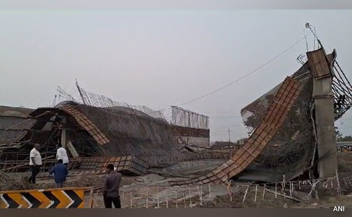 Under-Construction Steel Bridge Collapses In Khammam, 5 Workers Injured