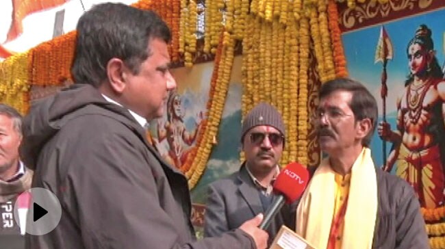 Abhay Baranwal Of Asansol Reached Ayodhya To Participate In The ...