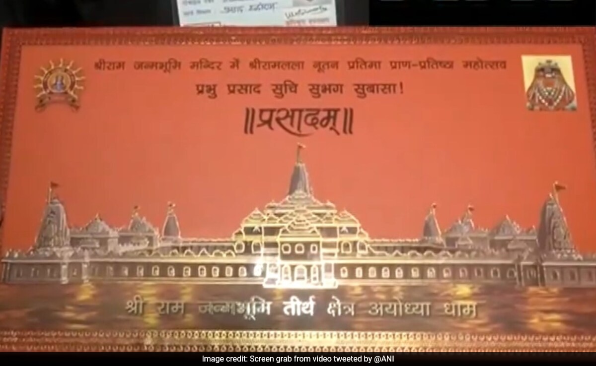 Items That Were Given To Guests In Ayodhya's Ram Mandir 'Prasad' Box