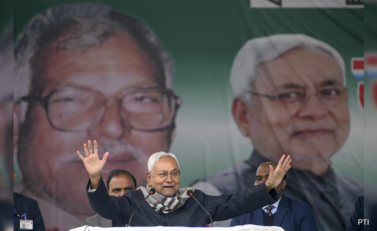 "Nitish Kumar For PM" Slogans Raised At Patna Rally By Chief Minister