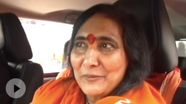 How Did Sadhvi Ritambhara Express Her Happiness Over The Construction ...