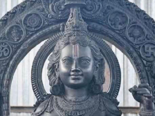 Ram Lalla Idol's Face Revealed Ahead Of Grand Ram Temple Event