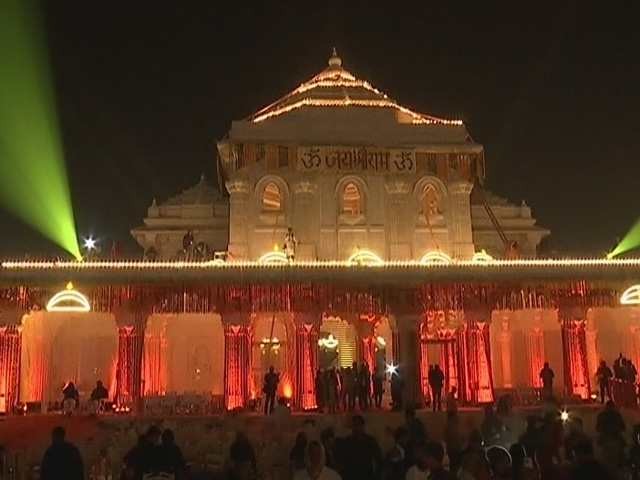 Watch First Visuals From Inside Ram Temple After Grand Inauguration