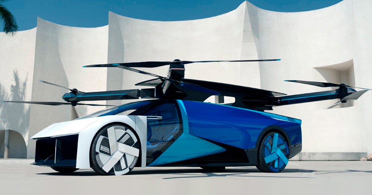 CES 2024: Chinese Company Unveils Flying Supercar