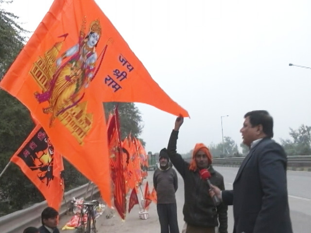 Saffron Flags In High Demand As Ayodhya Readies For Temple Opening