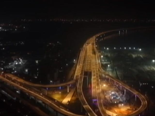 India's Longest Sea Bridge Opens, Now Mumbai To Navi Mumbai In 20 Minutes