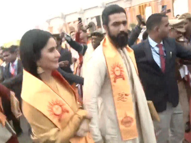 Celebs At Ayodhya: Alia-Ranbir, Vicky-Katrina Reach Ram Temple
