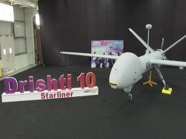 1st Indigenous UAV Drishti 10 For Indian Navy