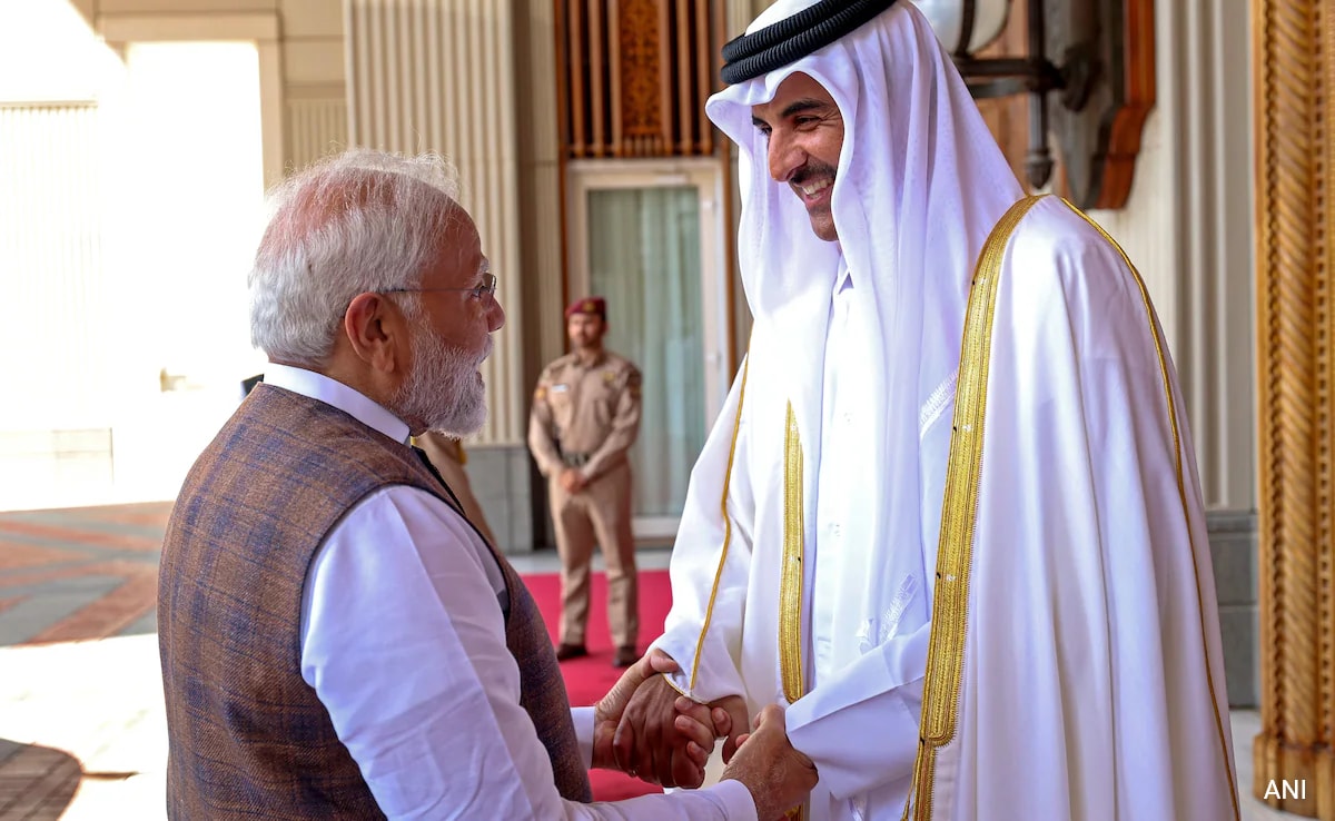 PM Narendra Modi Thanks Qatari Emir For Release Of 8 Indians Jailed In Qatar
