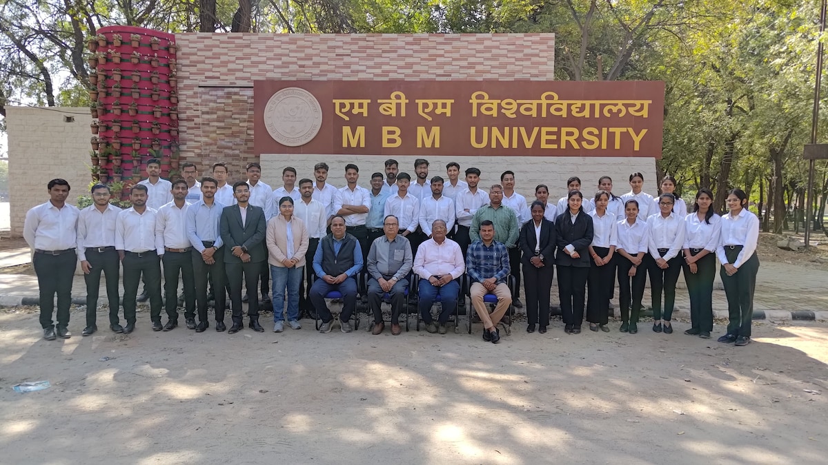 राजस्थान की इस यूनिवर्सिटी से 36 विद्यार्थियों का मल्टीनेशनल कंपनी में ...