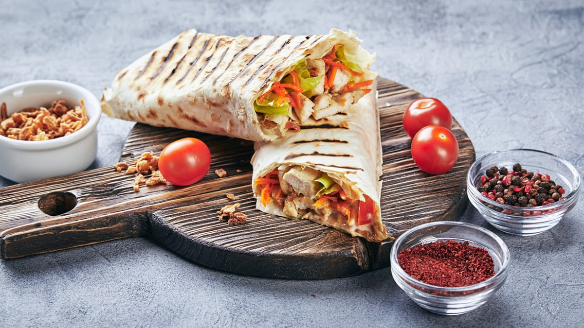 Peri Peri Veg Shawarma | Know All About Peri Peri Veg Shawarma at NDTV Food