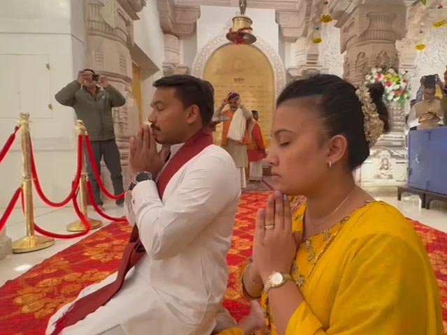 Sri Lanka Leader Namal Rajapaksa On The Ramayan Trail