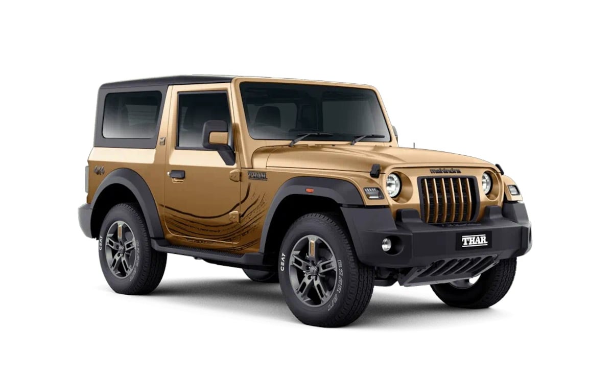 Mahindra Thar Available With Discount Of Up To Rs 3 Lakh