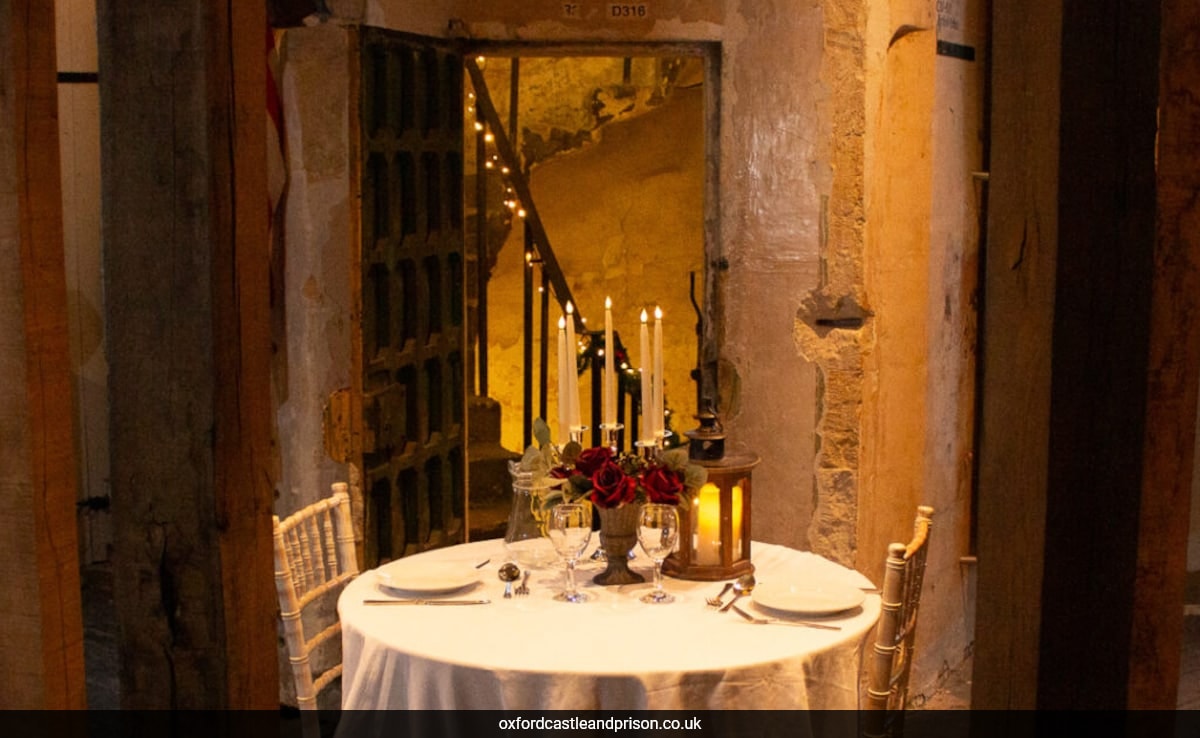 On Valentine's Day, 1,000-Year-Old UK Jail Offers Dinner In Prison Cells