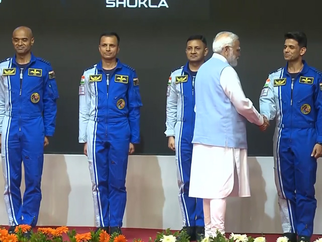 PM Announces Names Of 4 Gaganyaan Mission Astronauts At ISRO Review