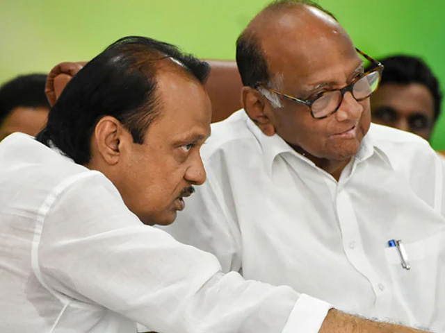 Big Setback To Sharad Pawar, Ajit Pawar Faction Gets NCP Symbol