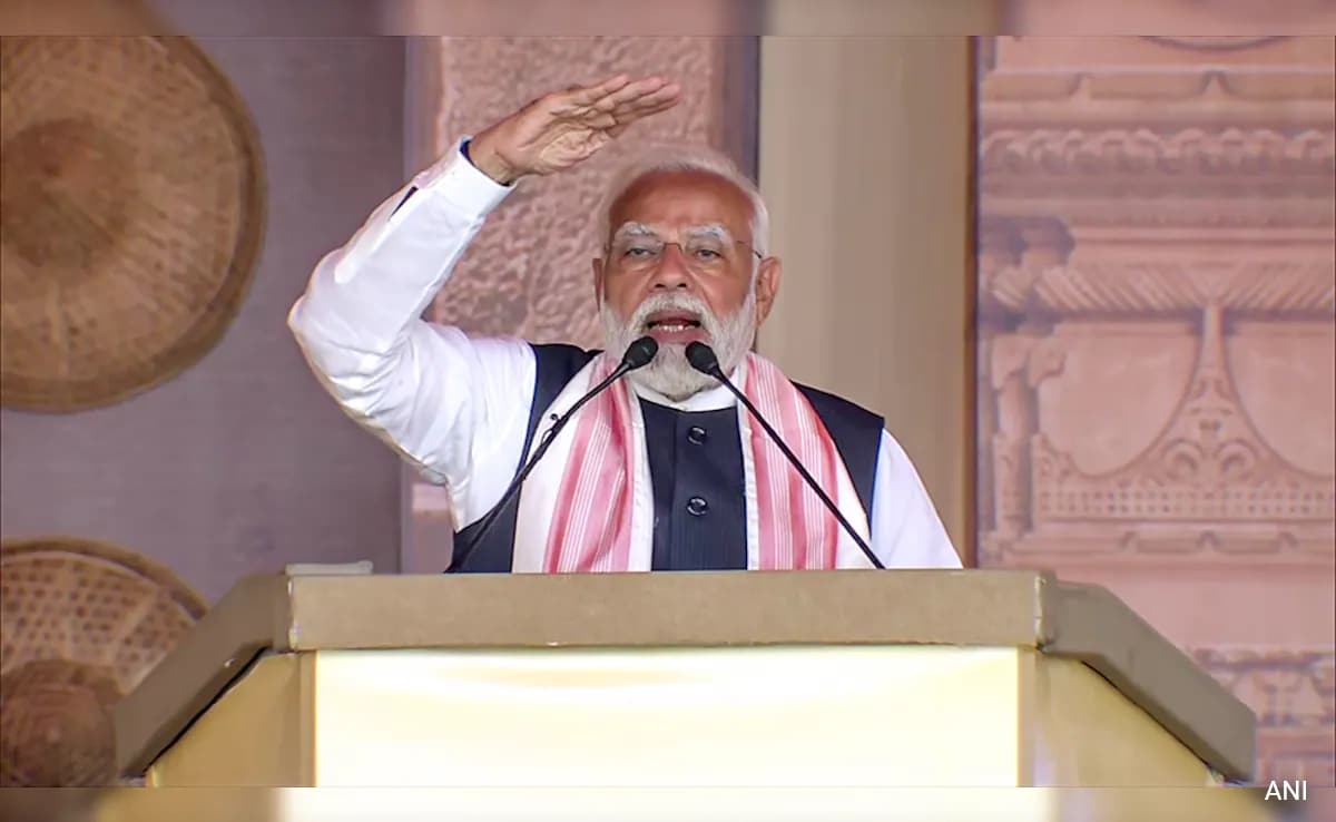 PM Modi Assam, Guwahati Rally, Government Moving Towards Making ...