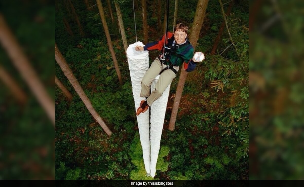 Bill Gates Shares 1994 Pic Of Him Holding CD-ROM: "Visual Demonstration"