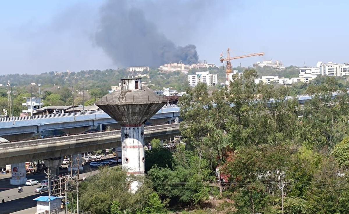 Bhopal Vallabh Bhawan Fire: मध्य प्रदेश के मंत्रालय, वल्लभ भवन में लगी ...