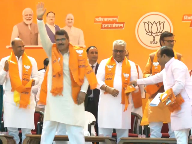 In Setback, Several Rajasthan Congress Leaders Join BJP Ahead Of Polls