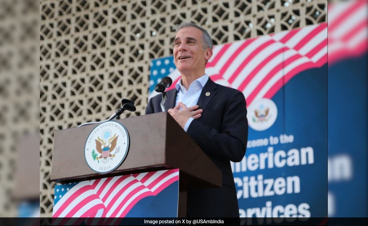 "Bring Down Visa Wait Time In India": US Envoy Eric Garcetti Recounts ...