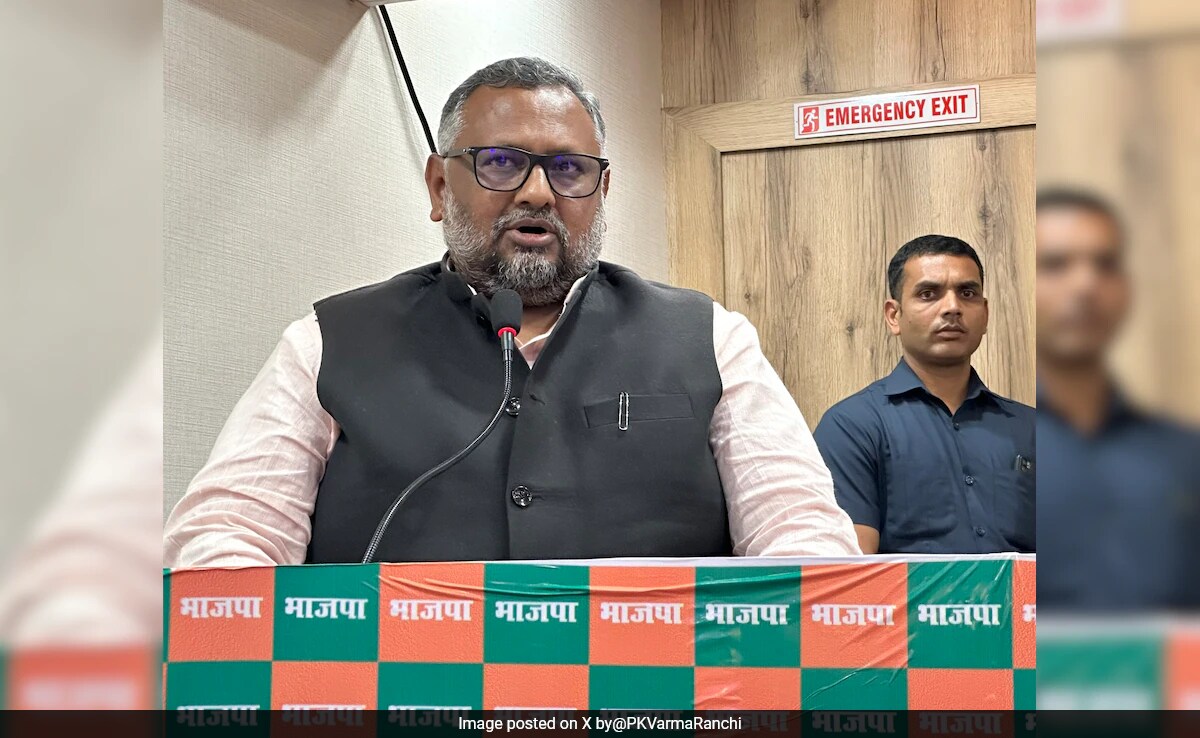 BJP Names Pradip Varma As Jharkhand Candidate For Rajya Sabha Polls