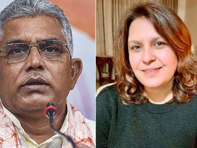 Congress की Supriya Shrinate और BJP नेता Dilip Ghosh को EC का नोटिस