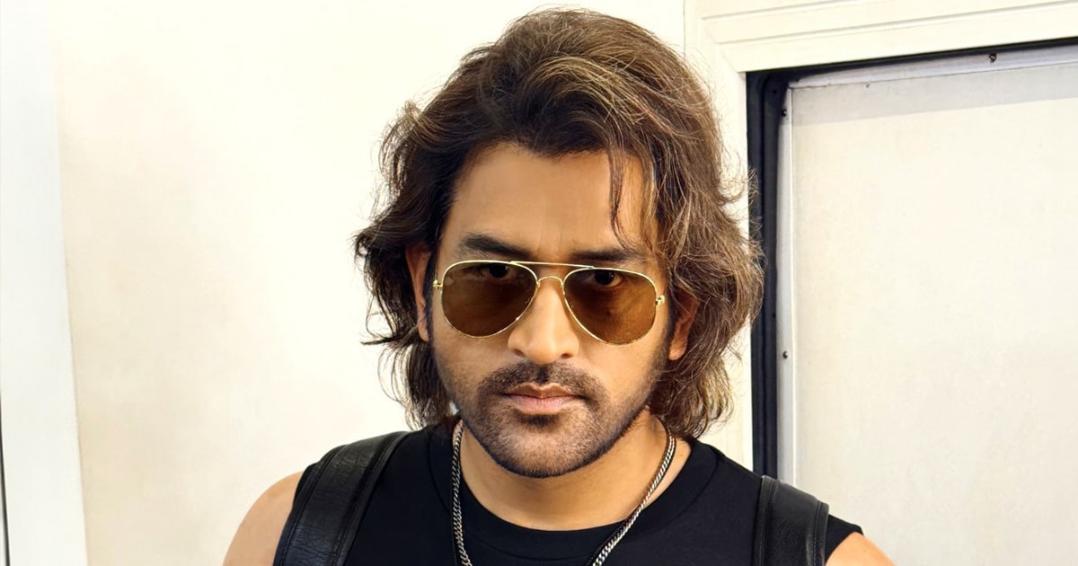 Long-haired Dhoni Is Back. See Pics